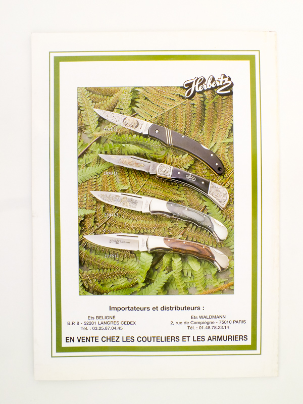 Excalibur , le Magazine des couteaux (lot des 4 premiers numéros de ...